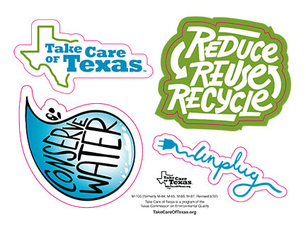 Take Care of Texas Stickers | Take Care of Texas
